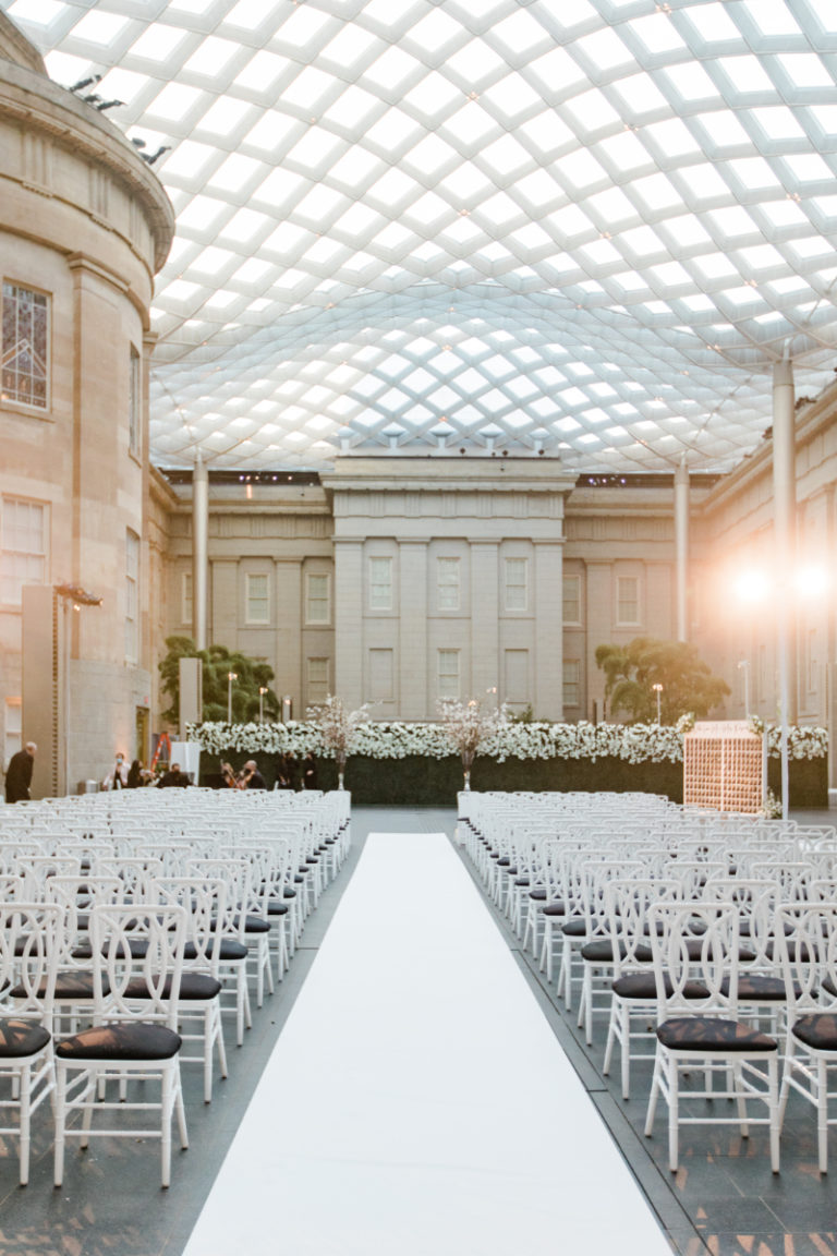 Extraordinary Wedding at National Portrait Gallery in DC