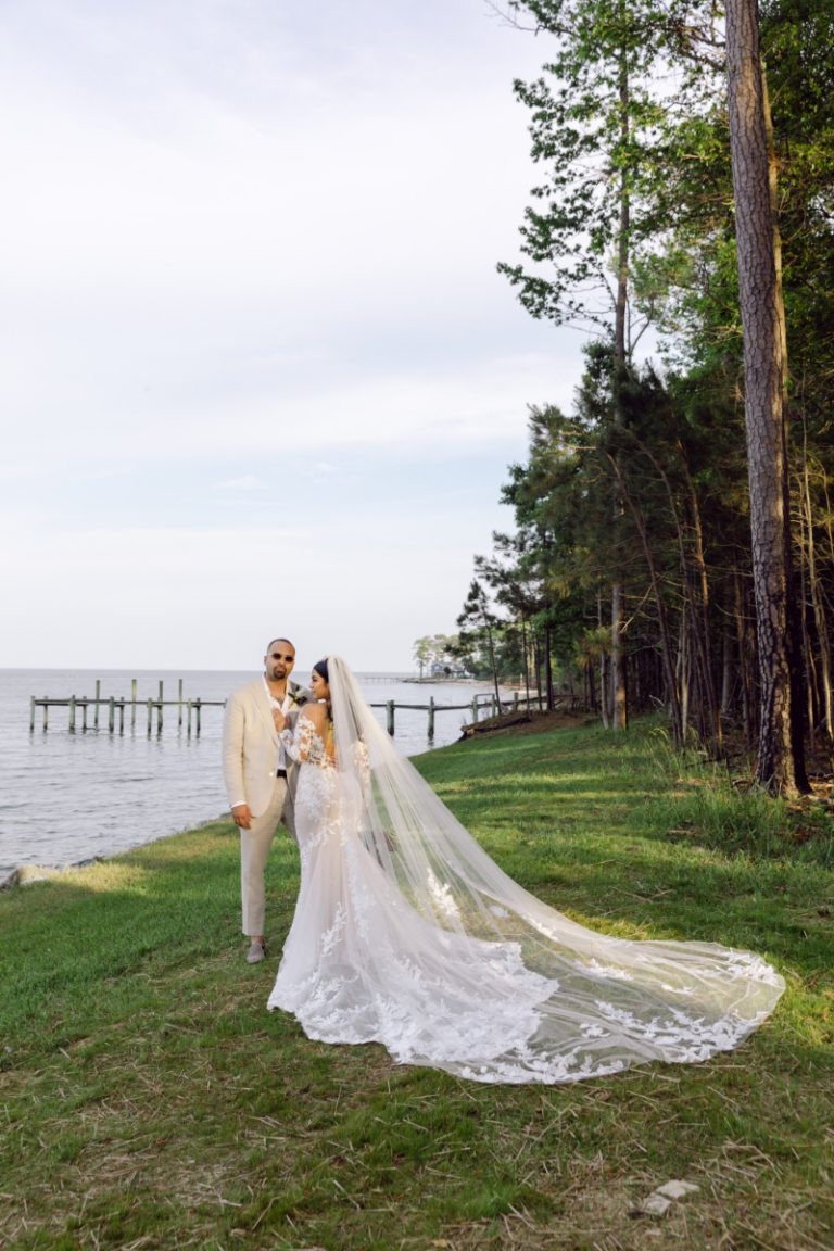 Gorgeous Outdoor Wedding at Dawn on the Chesapeake